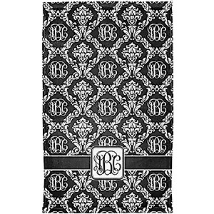 RNK Shops Monogrammed Damask Finger Tip Towel - Full Print (Personalized)