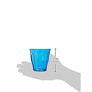 Duralex Picardie 25 Cl Glass Tumbler, 6 Count (Pack of 1), Multicolor