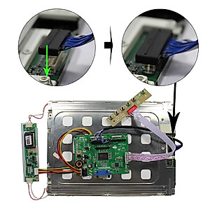 FanyiTek for 10.4 inch LTM10C209H 640x480 31 pins CMOS 2CCFL VGA LCD Display Controller Board