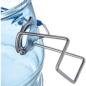 San Jamar SI6000 Saf-T-Ice Plastic Commercial Tote Bucket, 6 Gallon (Pack of 2)