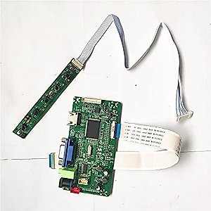 for N140BGA-EA3/EA4/EB3/EB4 1366x768 EDP 30 Pin Notebook PC LCD Panel HDMI-Compatible+VGA WLED Controller Board (N140BGA-EA4)