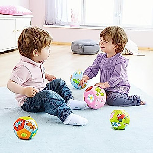 HABA Baby Ball Flower Magic 5.5" for Ages 6 Months and Up