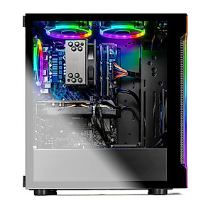 Skytech Shadow 3.0 Gaming PC Desktop - Intel Core-i7 9700KF 3.6GHz, RTX 2060 6GB, 16GB DDR4 3000, 1TB SSD, AC WiFi, Win 10 Home, Black