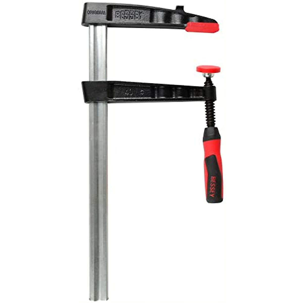 BESSEY TG7.016+2K Clamp, woodworking, F-style, 2K handle, replaceable pads, 7 In. x 16 In., 1320 lb