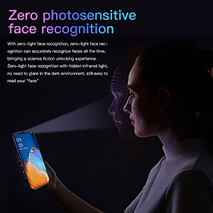 Mobile Phone, Face Unlocked Smartphone 6.5in Screen 2GB RAM Rear 21MP 32GB ROM for Work (US Plug)