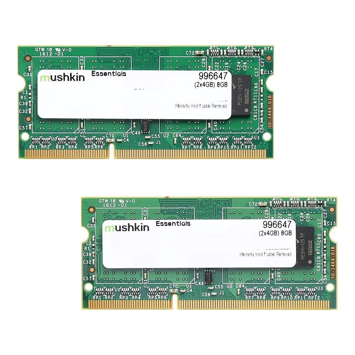 Mushkin Essentials – DDR3 Laptop DRAM – 8GB Memory Single SODIMM – DDR3L-1600MHz (PC3L-12800) CL-11 – 204-pin 1.35LV Notebook RAM – Low-Voltage – (992038)