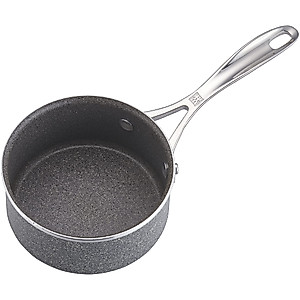 ZWILLING Vitale 1-qt Nonstick Saucepan with Lid, Aluminum, Scratch Resistant, Made in Italy