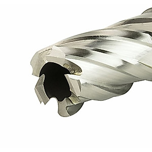 Steel Dragon Tools 11/16" x 1" High Speed Steel Annular Cutter with 3/4" Weldon Shank