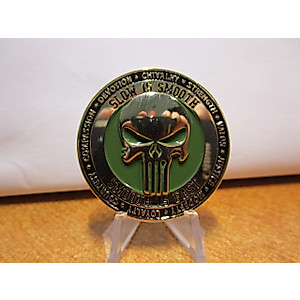 Central New Hampshire Police Special Operations Unit Punisher Challenge Coin