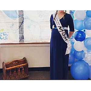 Mom to be Sash for Pregnancy Announcement Party,"The one where I Become a MOM" Baby Shower Decorations Girl Boy Baby Shower Party Decorations, Gifts, Favors, Mommy Supplies Gender Revea