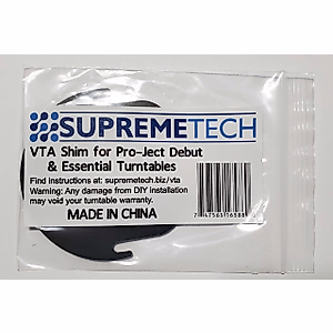 VTA Shim for Pro-Ject Debut and Pro-Ject Essential Turntables