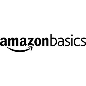 Amazon Basics Laptop Computer Backpack with padded shoulder straps and Organizational compartments (Black) & Ergonomic Wireless Mouse - DPI adjustable - Black