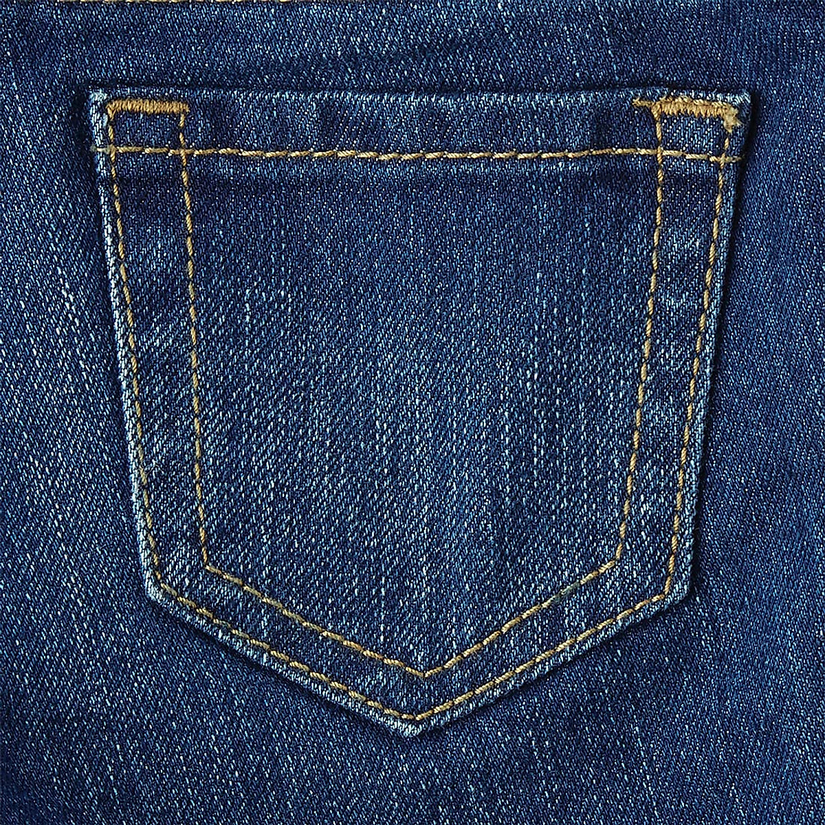 The Children's Place Baby Girls and Toddler Girls Basic Bootcut Jeans, Indigo Stone, 18-24 MONTHS