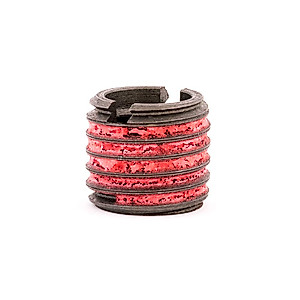 E-Z LOK - 329-8 E-Z Lok Externally Threaded Insert, C12L14 Carbon Steel, Meets AISI 12L14, 1/2"-13 Internal Threads, 3/4"-10 External Threads, 0.656" Length, Made in US (Pack of 5)