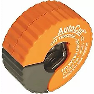 General Pipe Cleaners ATC12 1/2-Inch AutoCut Copper Tubing Cutter, Black, Orange
