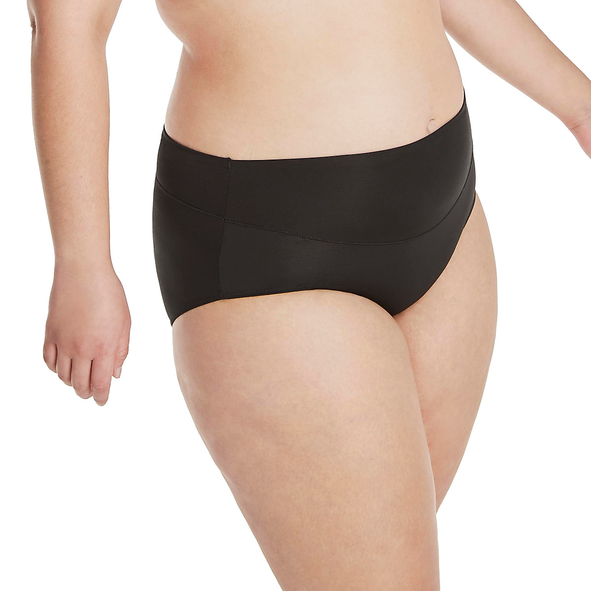 Hanes womens Signature Smooth Women's Microfiber Underwear 6-pack Briefs, Assorted, 8 US