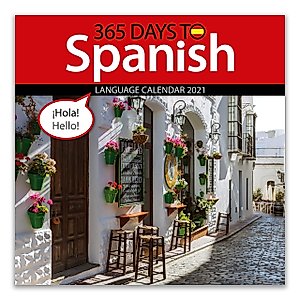 365 Days to Spanish 2021 Wall Calendar