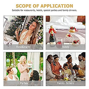 Cabilock Wood Cake Tray with Glass Dome Round Clear Cloche Dome Cake Plate Server Cake Display Cover Glass Cake Pan Cover Food Plate Lid for Cake Dessert Cheese Pastries 6. 5inch