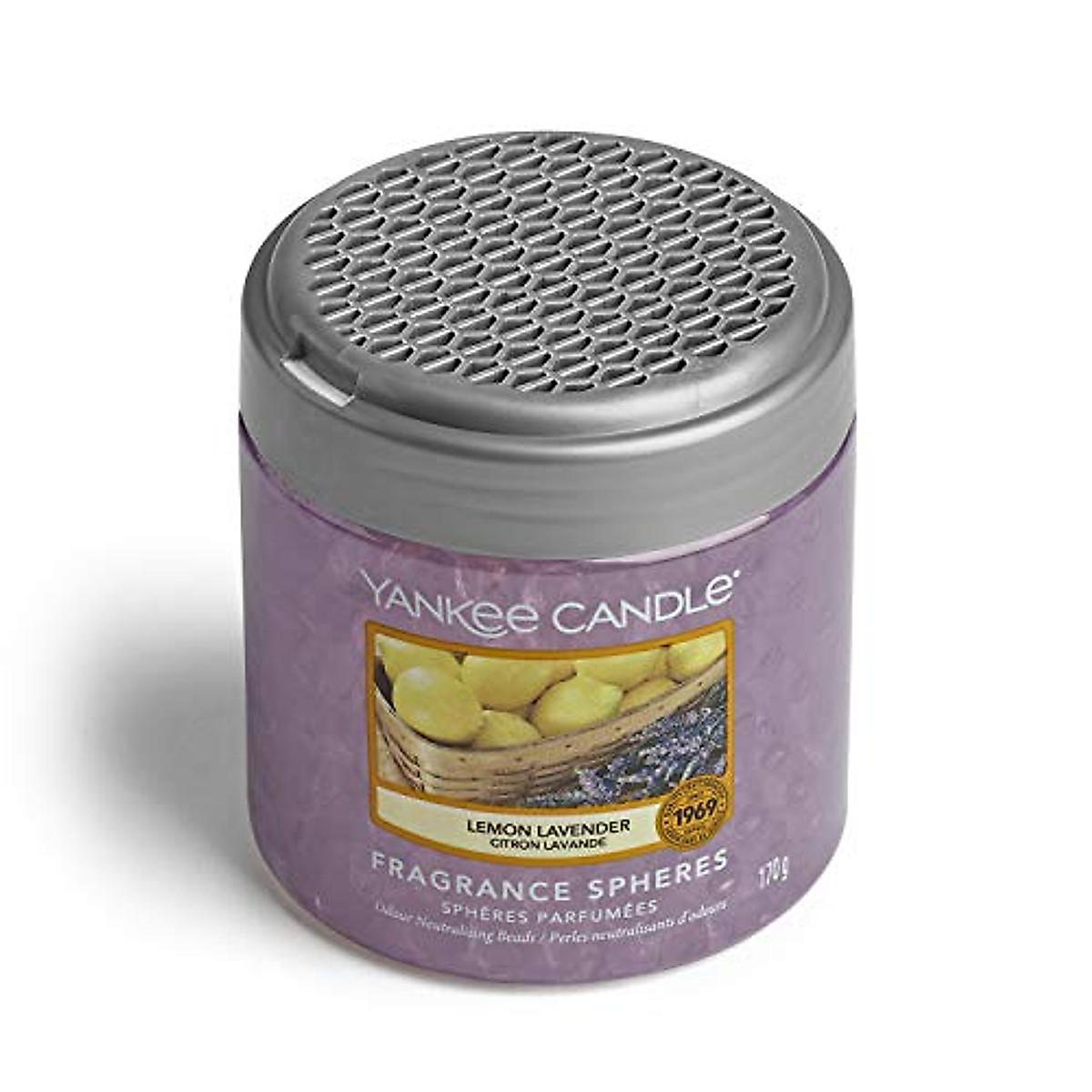 Yankee Candle Spheres Air Freshener, Up to 45 Days of Fragrance, Lemon Lavender