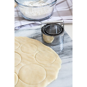 Fox Run Biscuit Cutter Set, 3-Piece