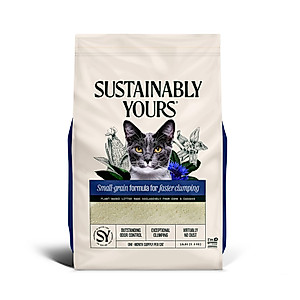 Sustainably Yours Natural Cat Litter, Multi-Cat Plus, 13 lbs