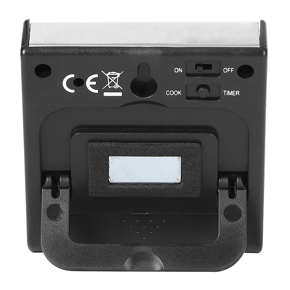 Digital Cooking Thermometer, Kitchen LCD Thermometer, BBQ Thermometer Cooking Meat Grilling Thermometer with Timer Function for Food Store/Grill/Family, Magnet on The Back