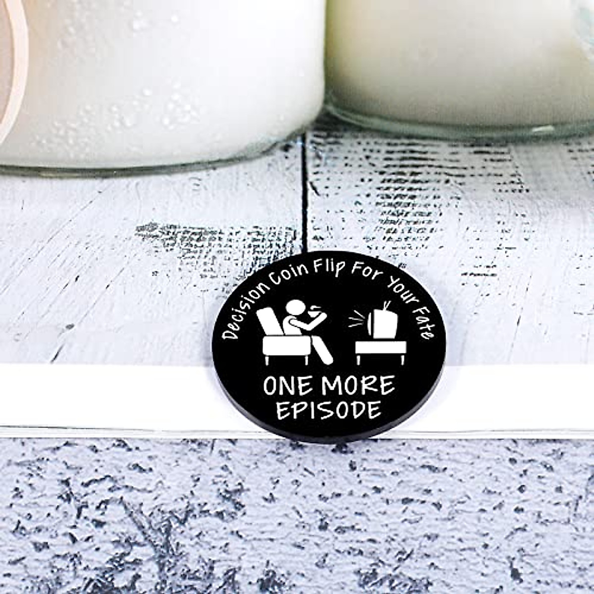 Funny Valentines Day Coin Gifts for Boyfriend Girlfriend Teen Girls Boys Women Decision Coin for Men Daughter Son Christmas Birthday Graduation Gift for Kids Friends Wife Husband Stocking Stuffers