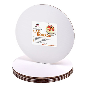 12" Round Coated Cakeboard, 6 ct.