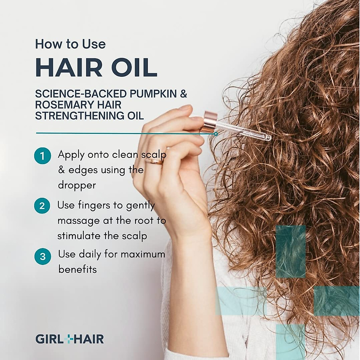 G+H Strengthening Oil | Promotes Thicker, Fuller Hair & Healthy Scalp | With Pumpkin & Rosemary for Healthy Hair | For All Hair Types (2 fl oz)