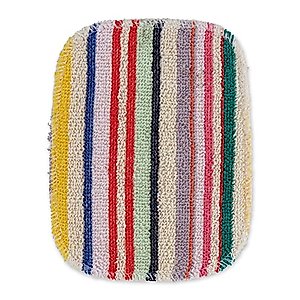 RSVP International Skrubby Cleaning Collection Machine Washable, Nylon Coated, Pot & Pan Scrubbing, Cloths, 3 Piece, Multi-Color Stripe