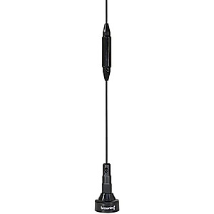 Tram BR-179 140 to 170 MHz VHF/430 to 470 MHz UHF Pre-Tuned Dual Band NMO Antenna