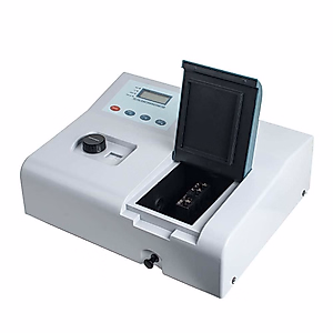 Spectrophotometer 4 LDC 721 Digital Lab Visible Wavelength Range 350-1020nm Wave Tungsten Lamp Equipment 110V Photometer USA Stock