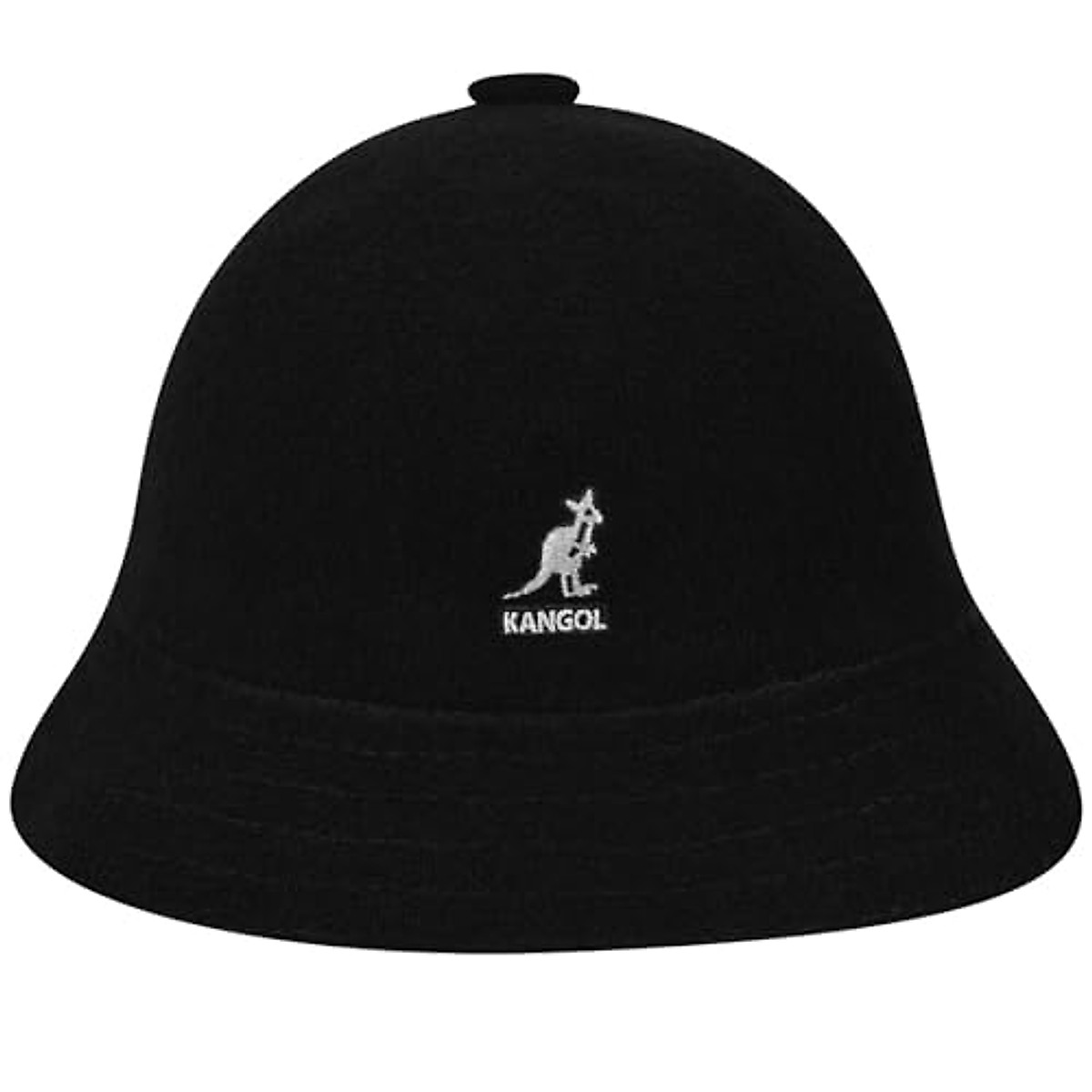 Kangol Bermuda Casual Hat, Adult Cap for Women and Men, 2XL, Black