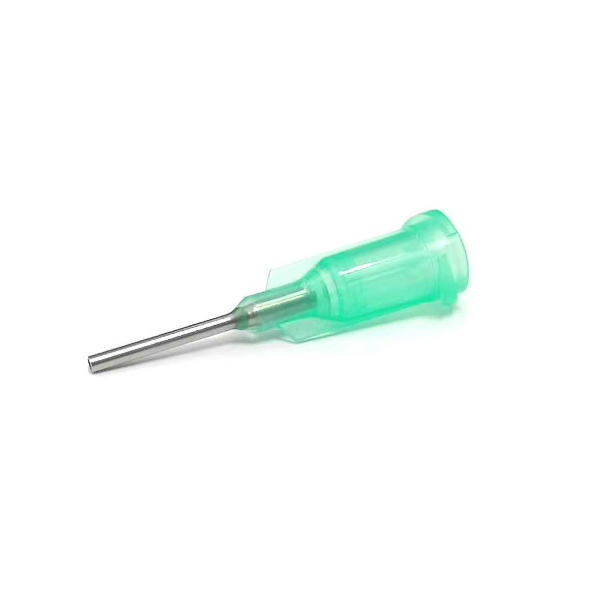 20 Pack - 18 Ga 1/2 Inch Blunt Tip Dispensing Needle with Luer Lock,Green