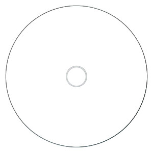 500 Pack Ritek Pro (Professional Grade) CD-R 52X 700MB White Thermal Hub Printable Blank Media Recordable Disc