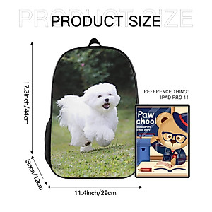 Zifoca Custom Laptop Backpack, Personalized Backpacks With Photos, Customized Travel Bookbags Gifts For Women Men 17IN