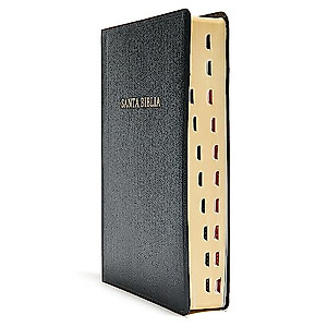 Biblia Reina Valera 1960 Letra súper gigante. Imitación piel, negro, con índice | RVR 1960 Super Giant Print Bible, Imitation leather, Black, Indexed (Spanish Edition)