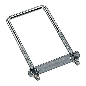 4 Pack Sq U Bolt Zn 3/8x3x7