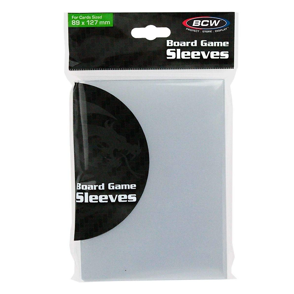 BCW Double Size 89 mm x 127 mm Board Game Sleeves - 50 ct