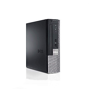 Dell Optiplex 9010 Ultra Small Form Factor Desktop PC, Intel Quad Core I7-3770S up to 3.9GHz, 8G DDR3, 512G SSD, WiFi, BT, DP, VGA, Windows 10 Pro 64 Language Supports English/Spanish/French(Renewed)
