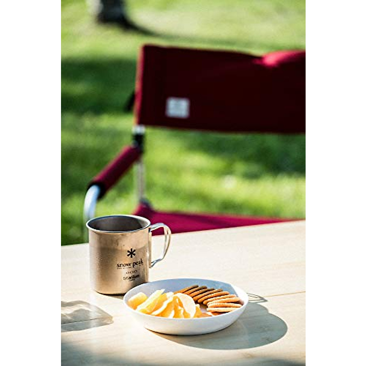 Snow Peak Titanium Single Wall Cup 600