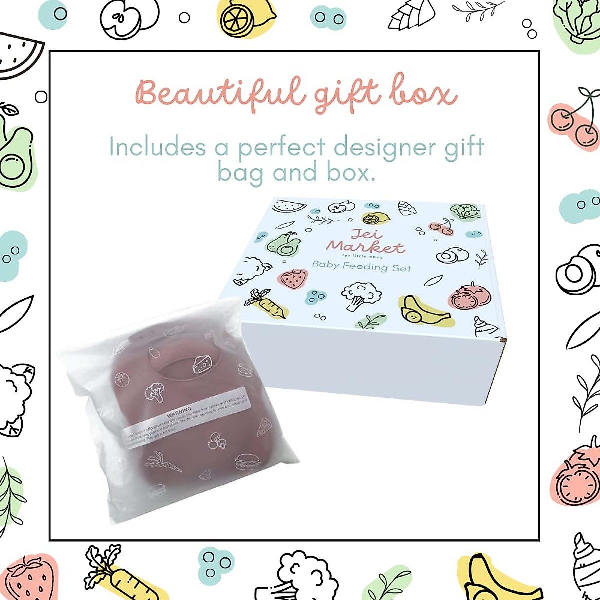 Baby Feeding Set 10 Piece | Baby Led Weaning Utensils Set Includes Suction Bowl and Plate, Baby Spoon and Fork, Sippy Cup with Straw and Lid | Baby Feeding Supplies Set