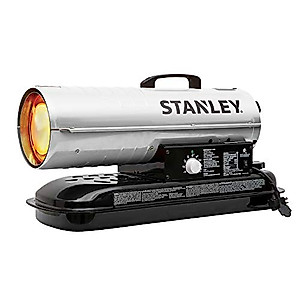 STANLEY 80,000 BTU Kerosene/Diesel Forced Air Heater with Thermostat