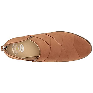 Dr. Scholl's Shoes Women's Always Band Shooties Ankle Boot, Brown Microfiber, 8.5