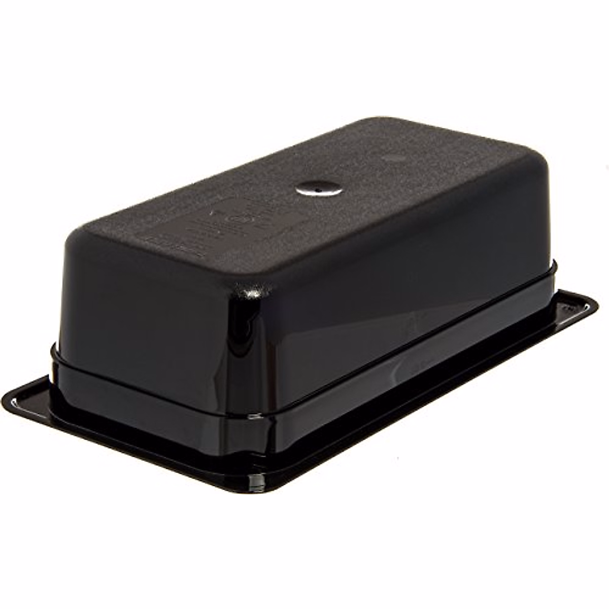 Carlisle FoodService Products 3066103 StorpPlus Third Size Food Pan, Polycarbonate, 4" Deep, Black