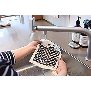 More Joy - Eco-Friendly Swedish Dishcloths, Pack of 2 Carrots