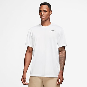 Nike Men's Dri-Fit Legend Fitness T-Shirt White | Black 2XL