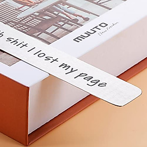 Funny Bookmark Gifts for Women,Book Lover Gift for Women Friend Birthday Christmas Gifts for BFF Her Spicy Reader Book Club Gifts, Female Friend Valentines Day Graduation Gifts for Son Daughter