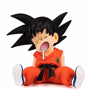 KELAKE GK DBZ Actions Figures GK Son Goku Figure Statue Figurine Super Saiyan Collection Birthday Gifts PVC 3.5 Inch