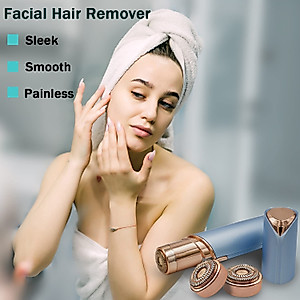 Generation 2 Replacement Heads for Flawless Finishing Touch Hair Removal Tool for Women, Double Ring Blades for Gen 2 Device Old Flawless, 6 Count